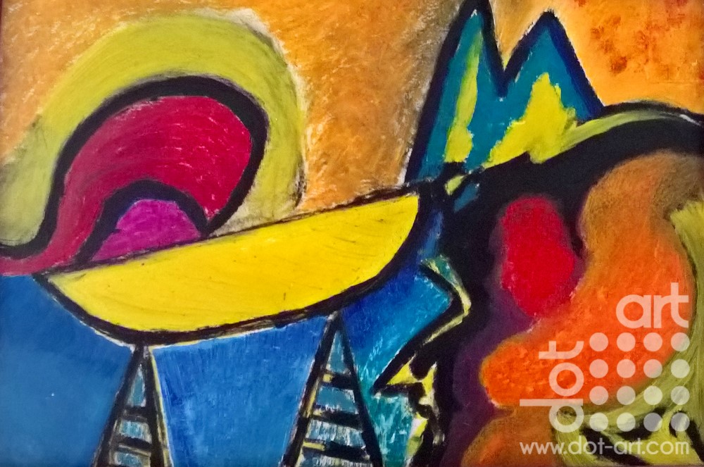 my Childhood Boat william duncan • dot-art