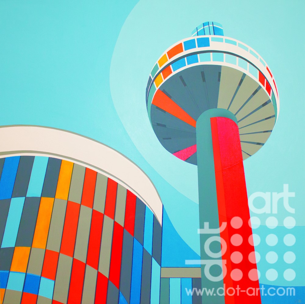 St. John's Beacon by John Petch • dot-art
