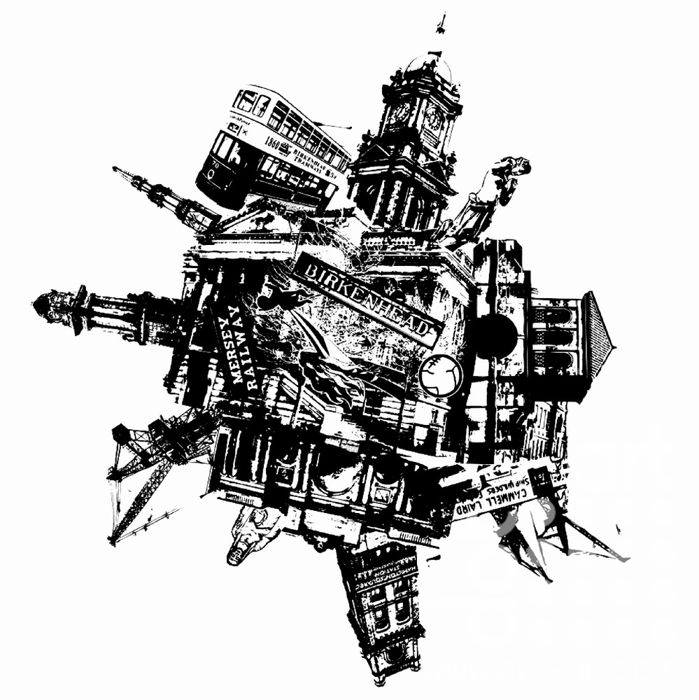 planet-birkenhead-big-joseph-venning • dot-art