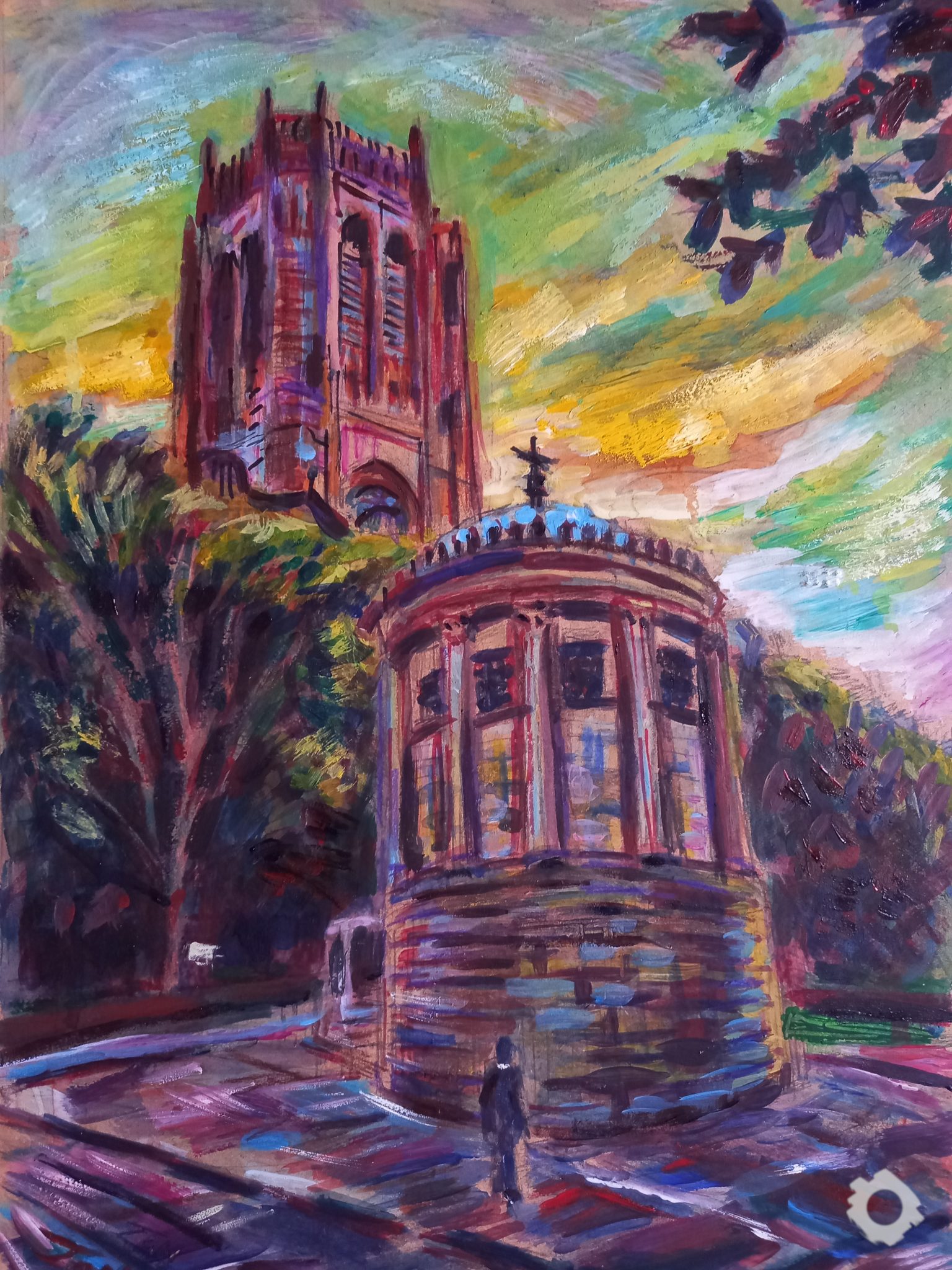 Huskisson Memorial, Liverpool Anglican Cathedral • dot-art