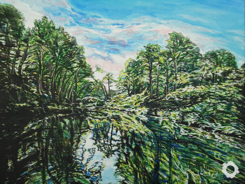 Reflections of Summer • dot-art