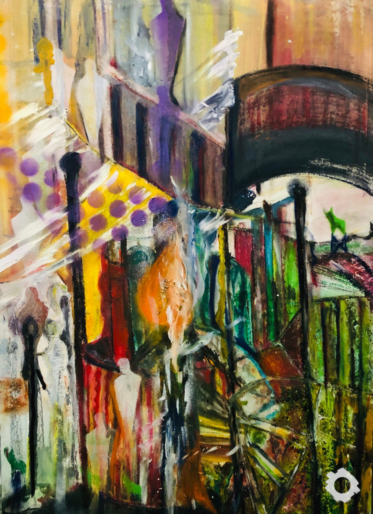 In the Studio: Hazel Barrett • dot-art