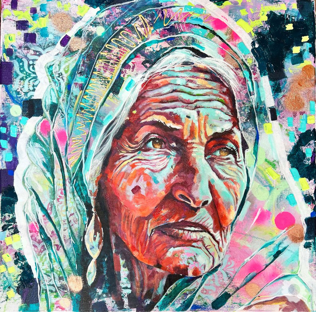The Divine Feminine - The Beauty of Age • dot-art