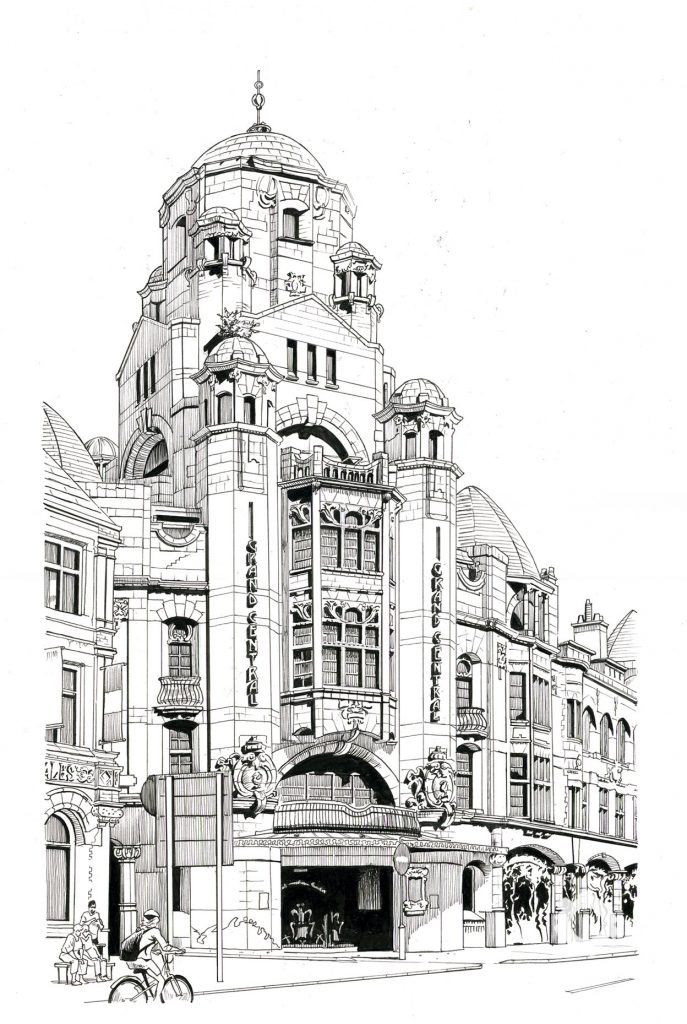 Grand Central Hall, Renshaw Street • dot-art