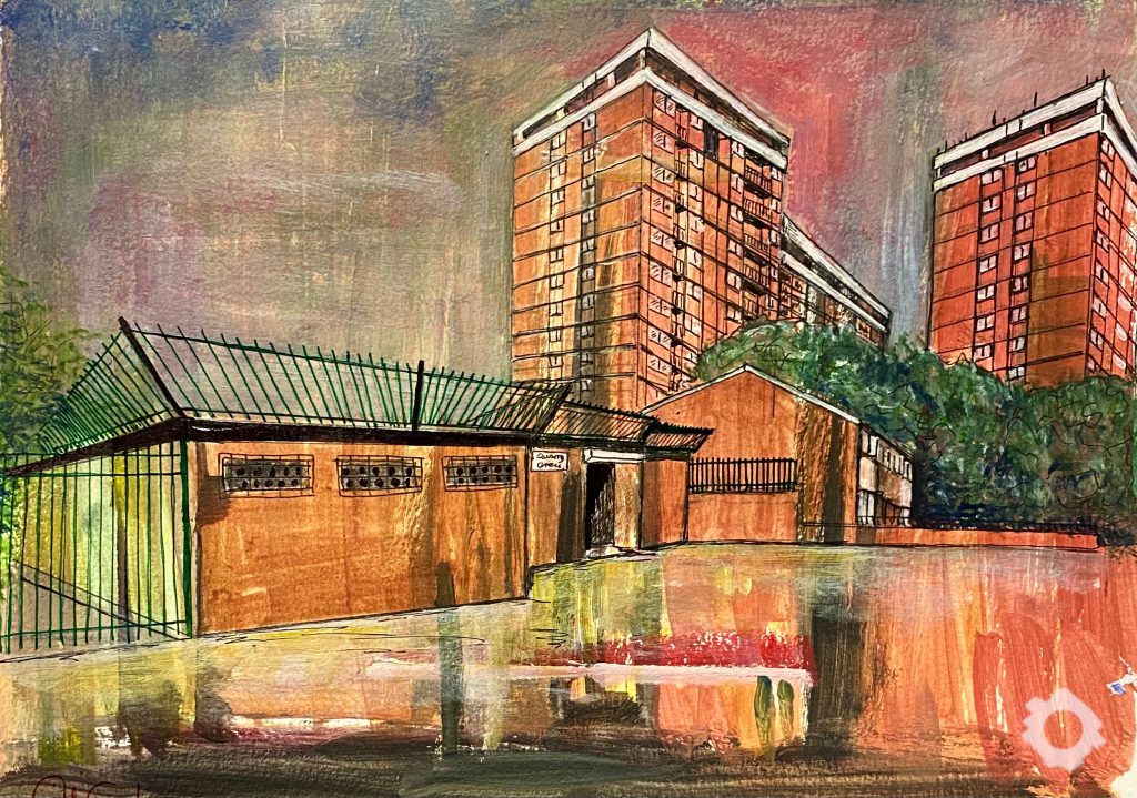 Quarry Green Club • dot-art