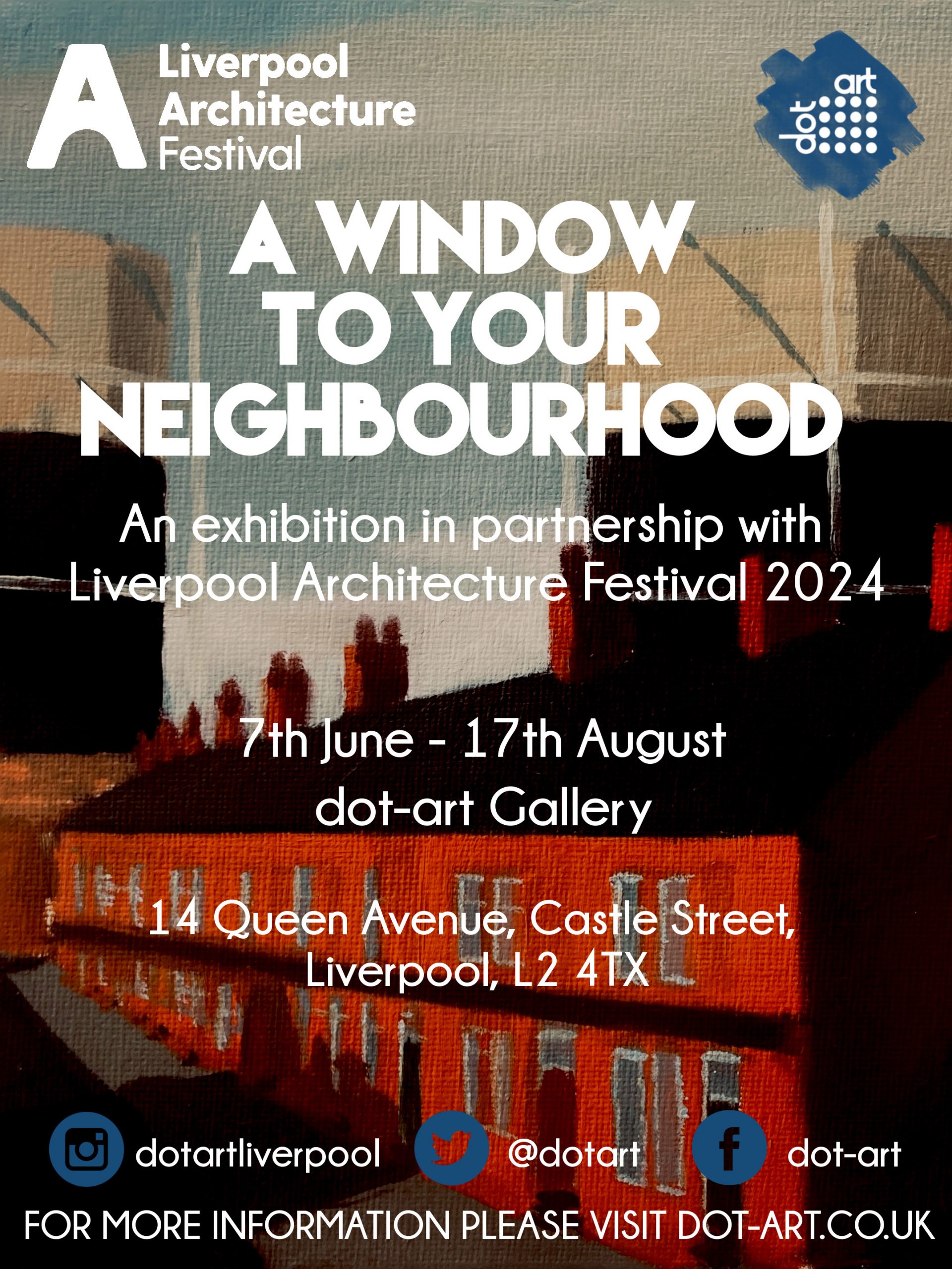 Window to your Neighbourhood Poster • dot-art