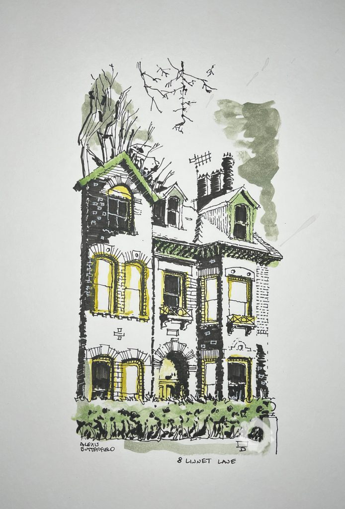 House on Linnet Lane • dot-art