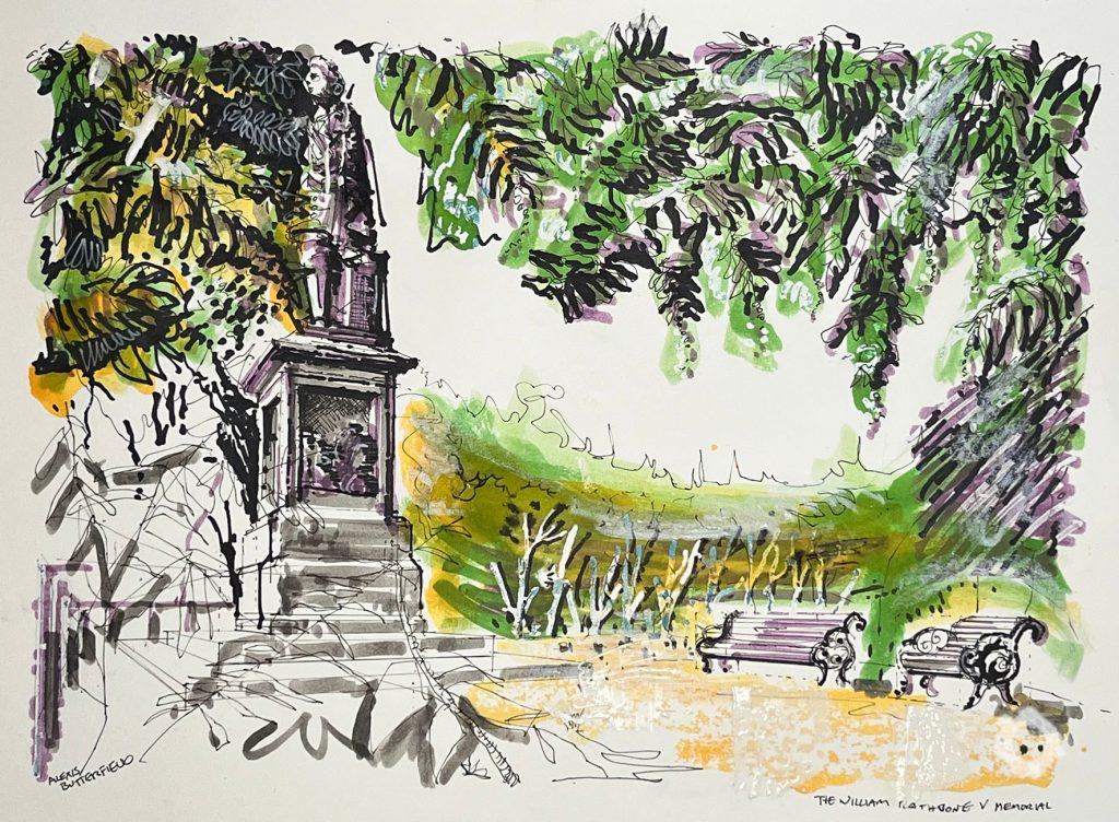 William Rathbone V Memorial • dot-art