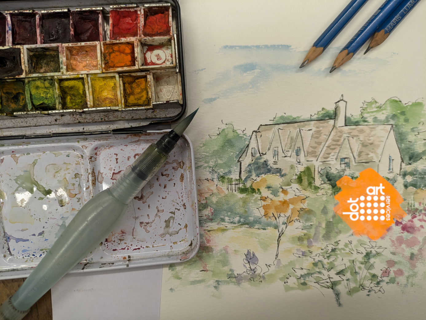 Introduction to Watercolour • dot-art