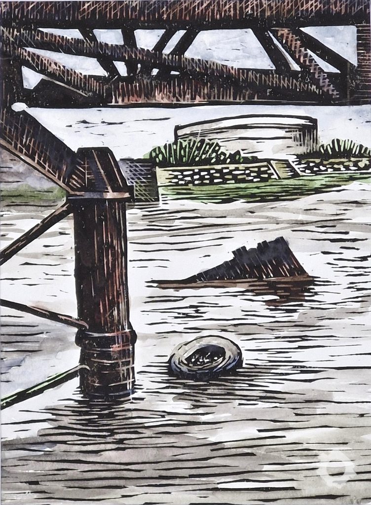 Rock Ferry Silo • dot-art